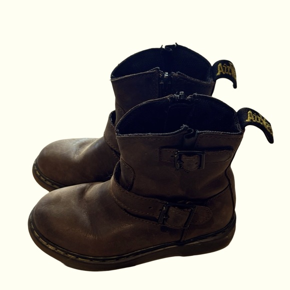 Dr. Martens | Shoes | Doc Martens Toddler Kids Brown Leather Blip ...